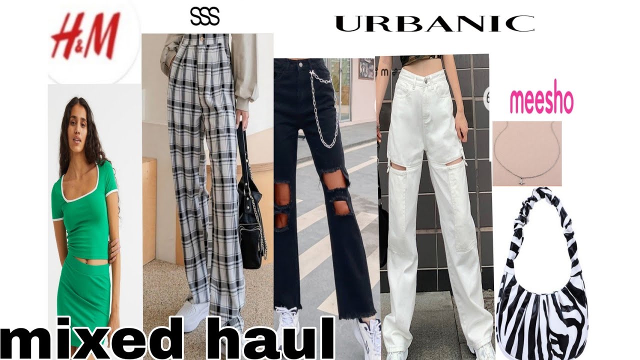 Mixed haul from H&M, Urbanic, SSS, meesho. 🤩🥳@mandirasfashionlife# ...