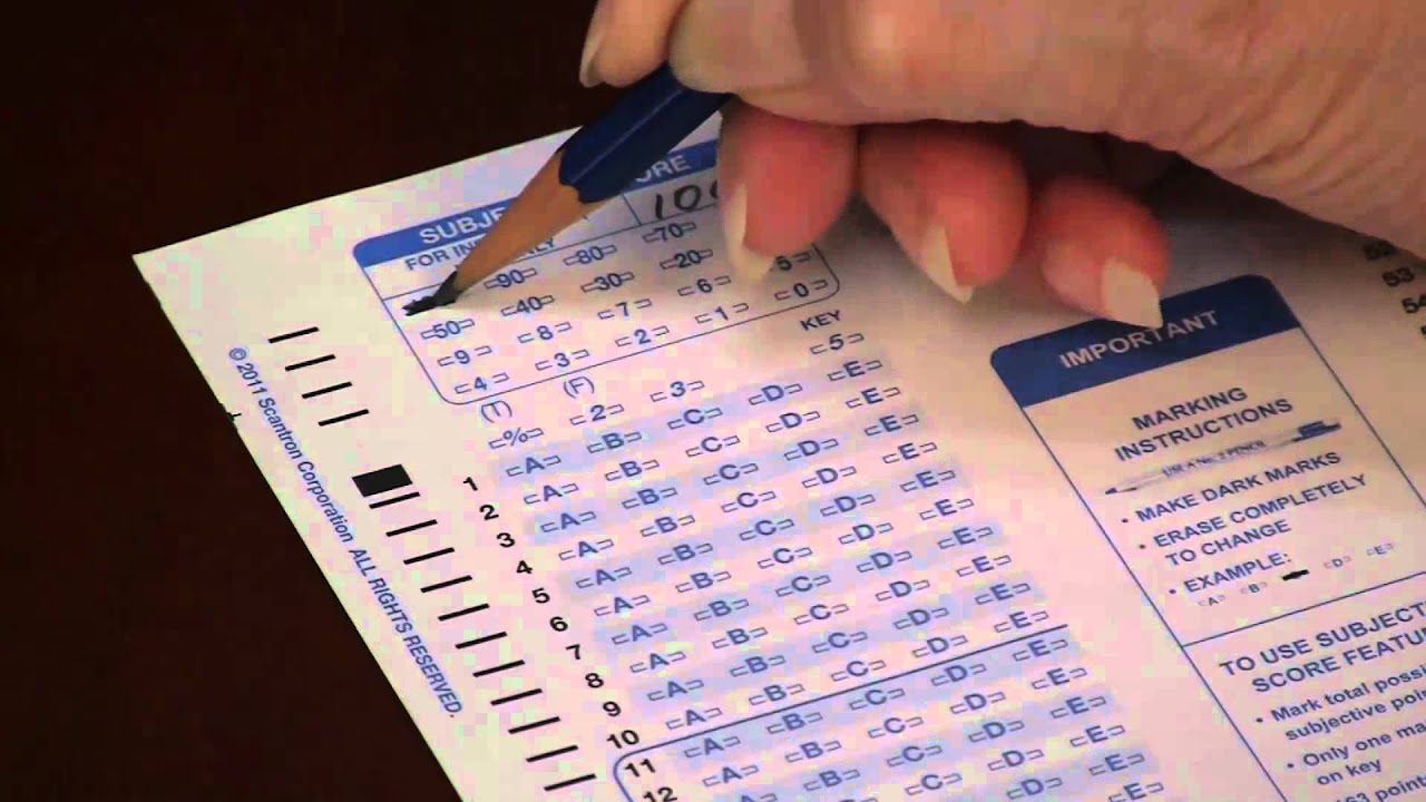 Creating a Key with Subjective Scoring - YouTube