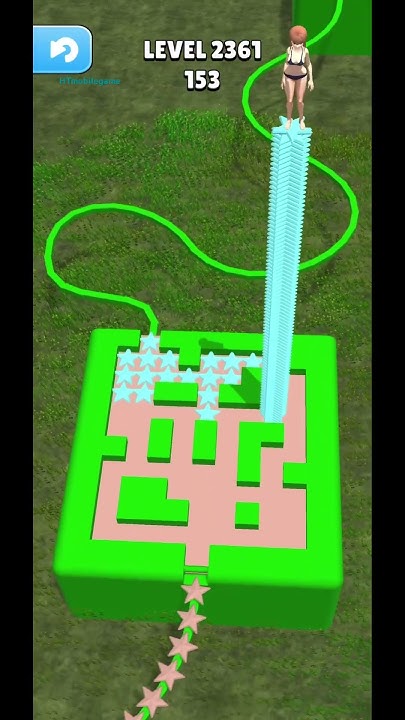 Gameplay top mobile games Relaxing n satisfying game iOS/ANDROID Stacky Dash #shorts Level 2361 ...