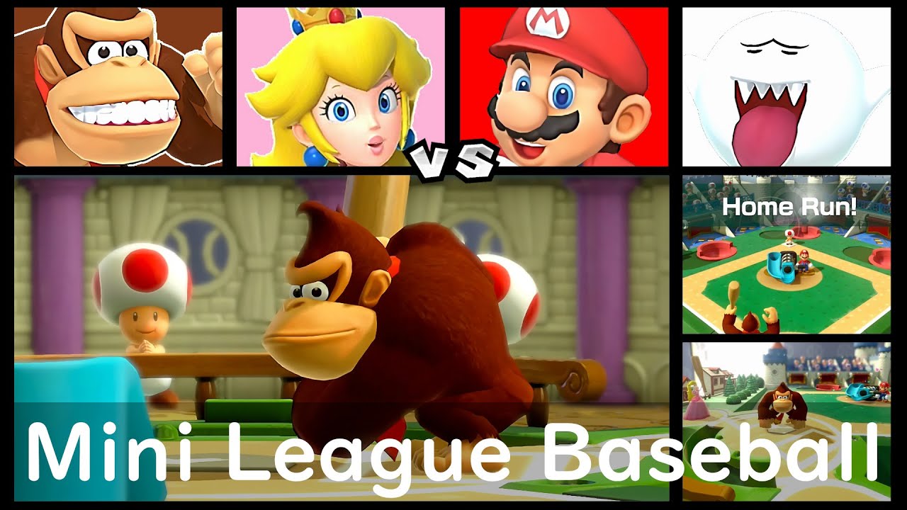 Super Mario Party Mini League Baseball #19 - YouTube