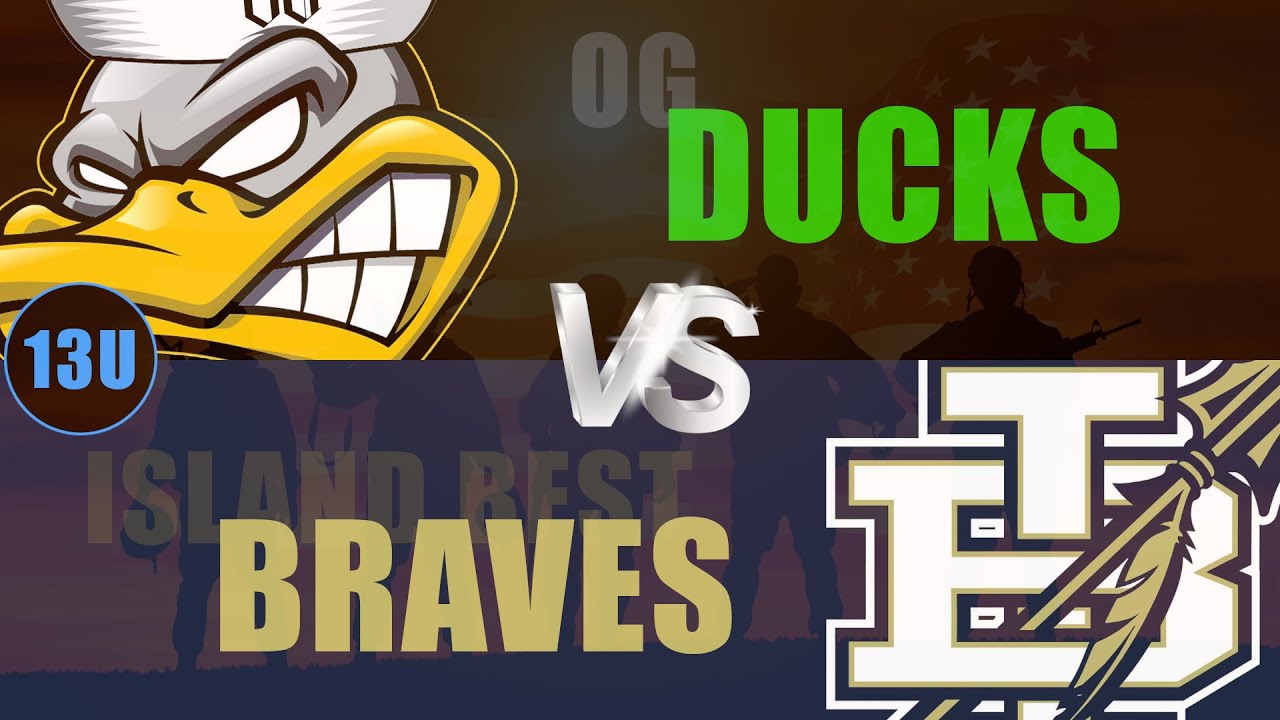 OG Ducks vs IB Braves - 13U Division - YouTube
