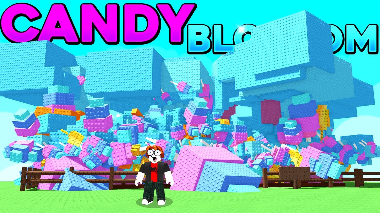 🍭 100X CANDY BLOSSOM 🍭 JARDIM COMPLETO DA MELHOR FRUTA DO GROW A GARDEN ...