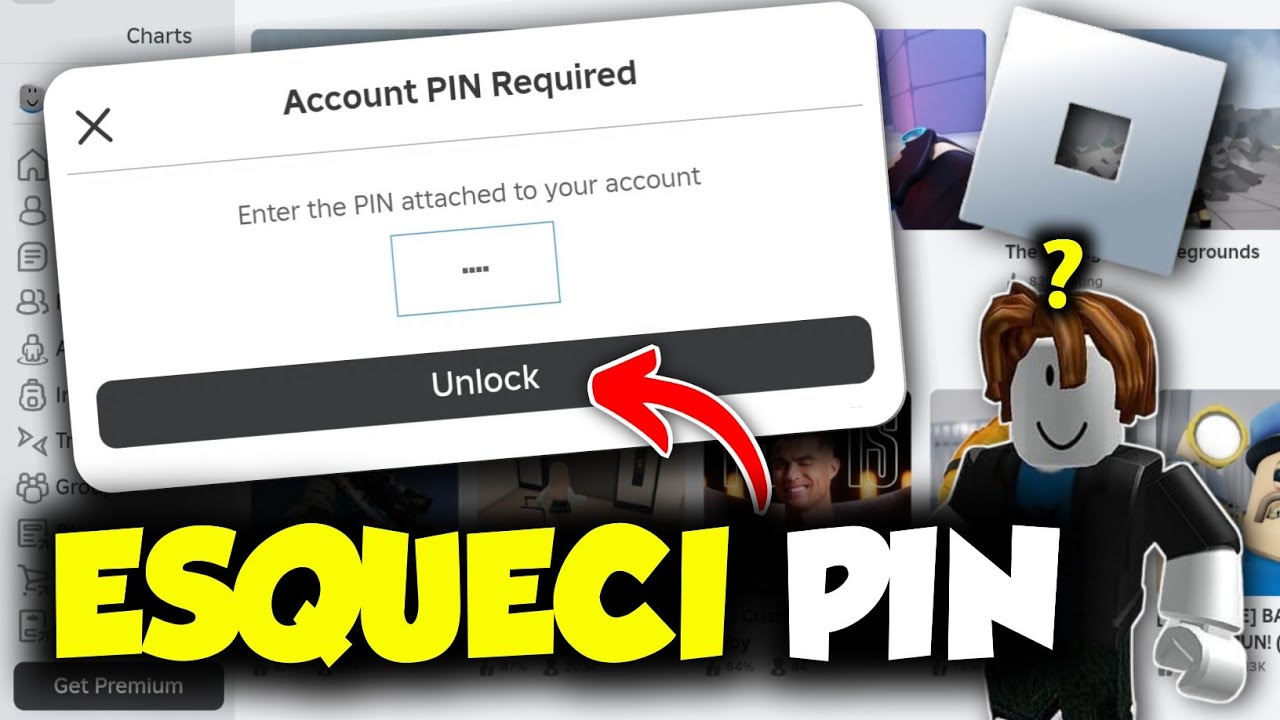 Como alterar o pin do Roblox se você o esqueceu | Redefinir Roblox Pin ...