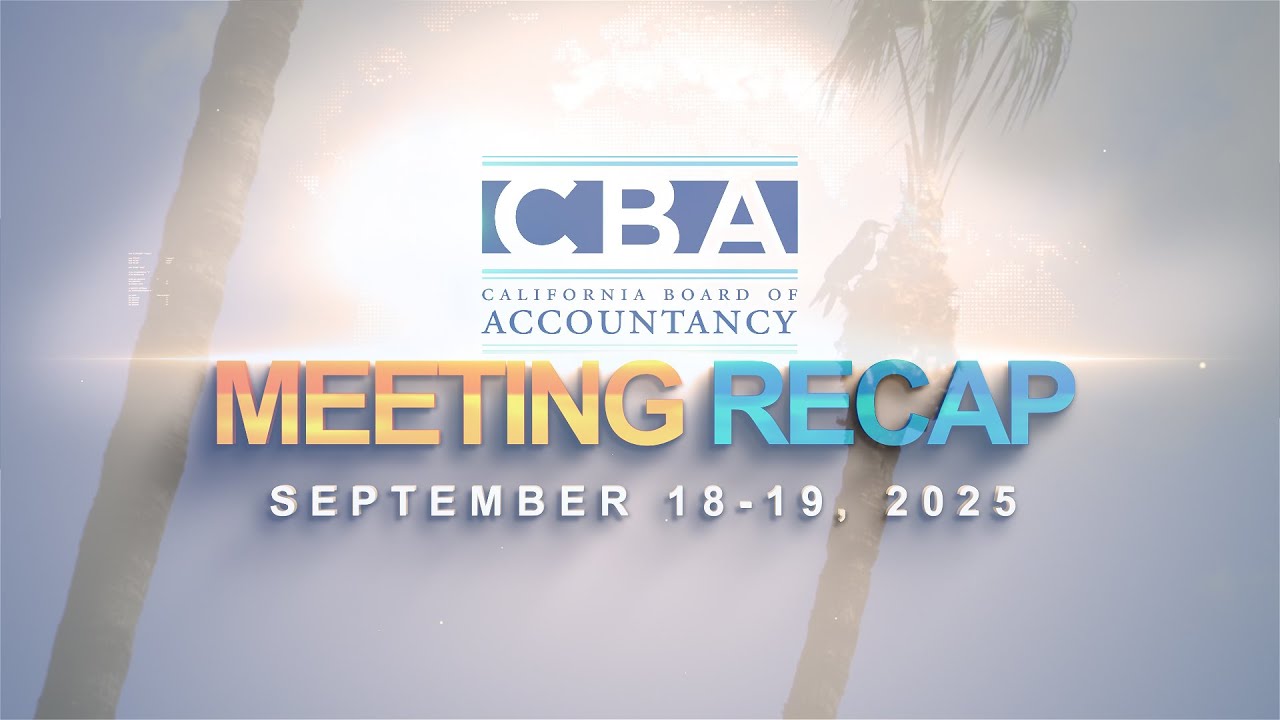 CBA Meeting Recap | September 18-19, 2025 - YouTube
