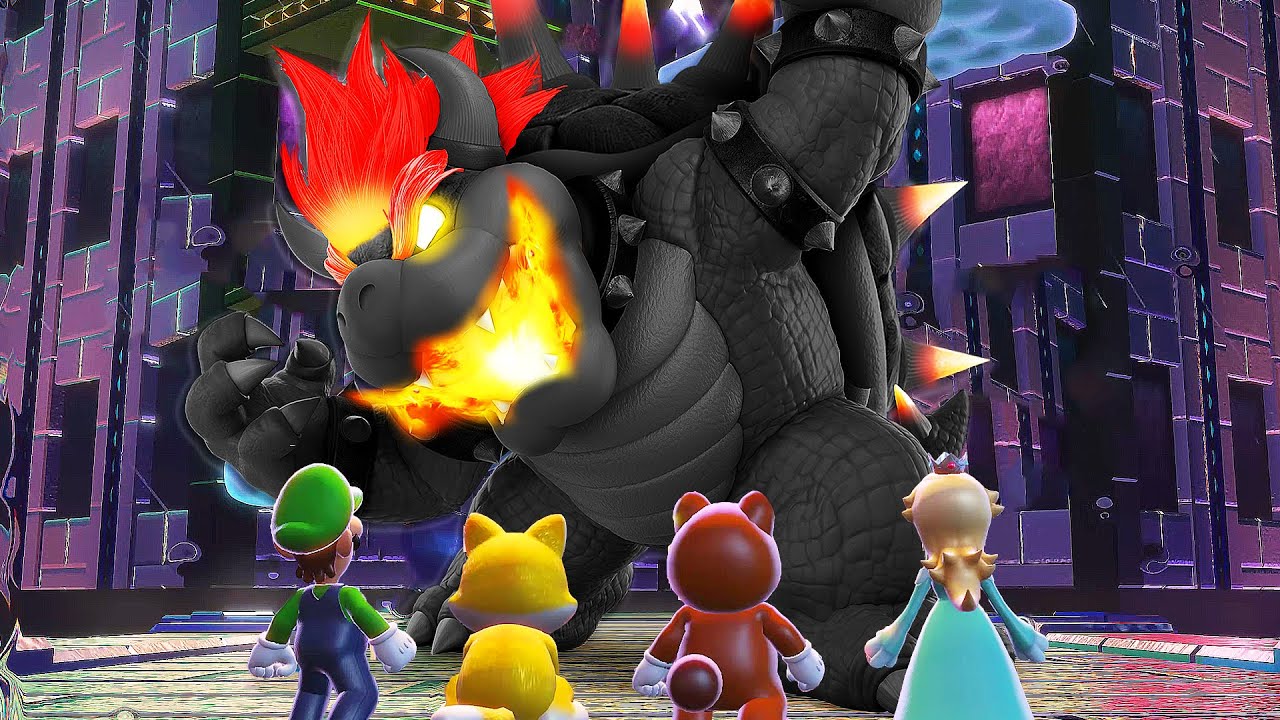 All Final Bowser Boss Fights in Super Mario 3D World + Bowser's Fury ...