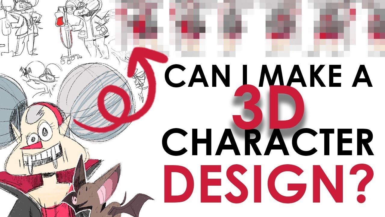 Creating an ANIMATED GIF Character Turnaround - w/ Ace of Clay - YouTube