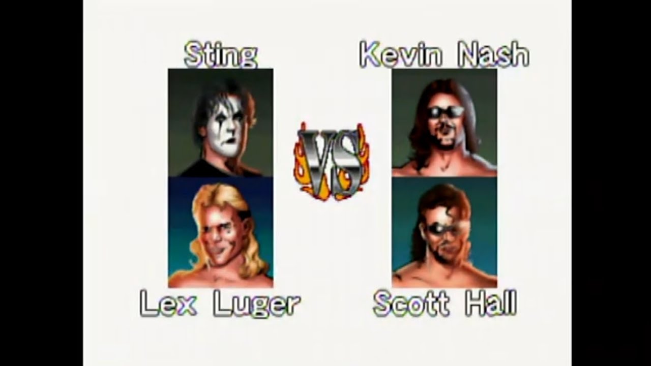 WCW vs NWO: World Tour | Sting & Luger vs The Outsiders - YouTube