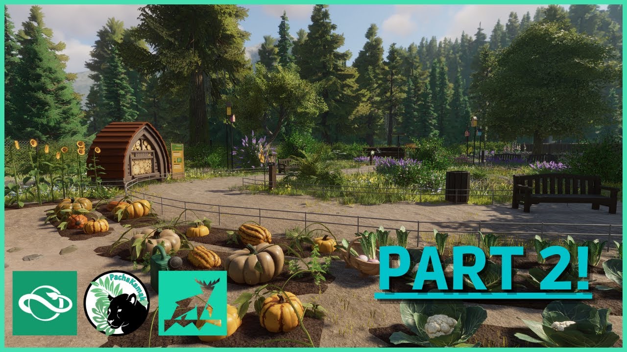 Finishing up Raven Ranch: The GARDEN | Raven Creek Park | Planet Zoo ...