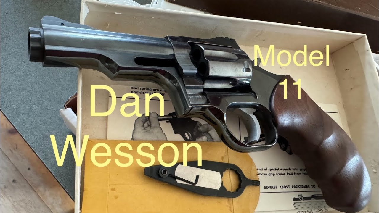 Vintage Dan Wesson model 11 1970!! - YouTube