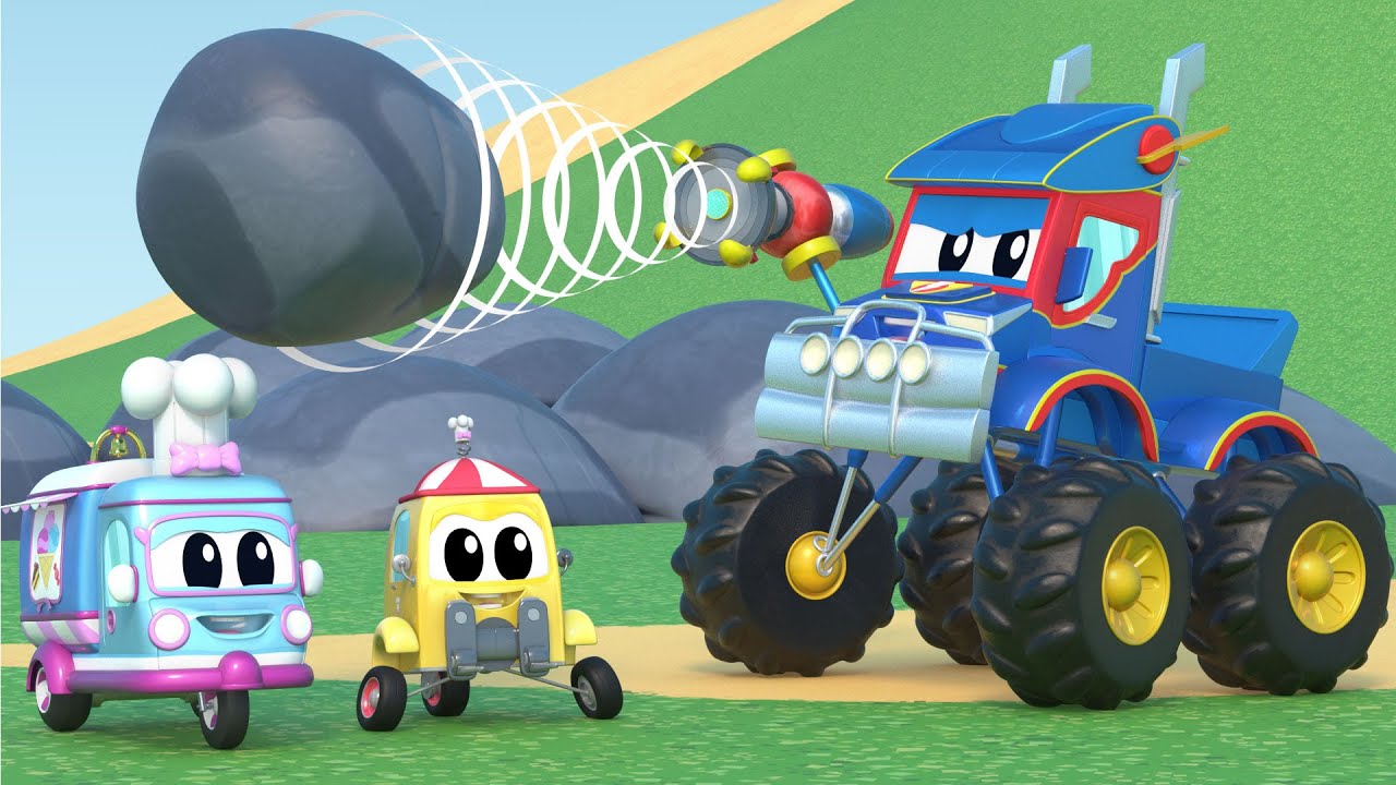 SUPER MONSTER TRUCK zachraňuje své kamarády! | Super Truck - YouTube