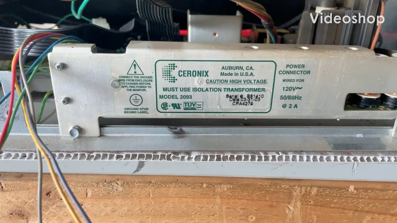 Ceronix 2093 CRT - YouTube