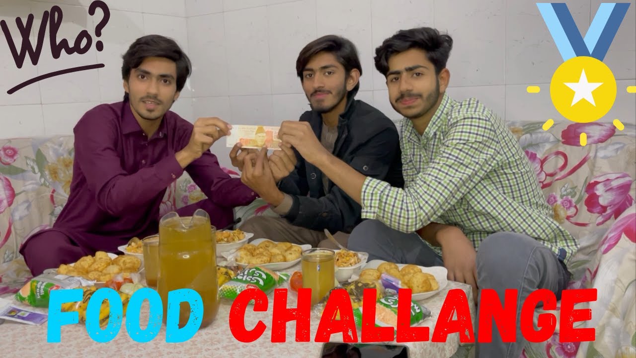 Who Will Win the Ultimate Food Challenge Vlog? Winning prize 🏆 5000 😳 ...