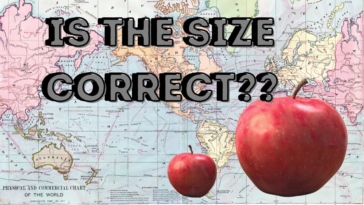 The True Size of Countries: Comparing Map Projections to Break Down ...