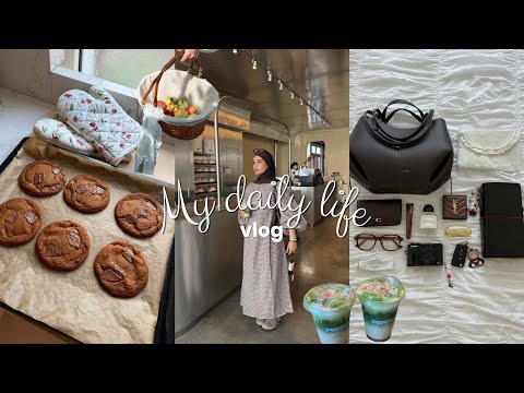 A week in my life 🧡 fall shopping, café hopping, cooking, apple plucking | Digital diary