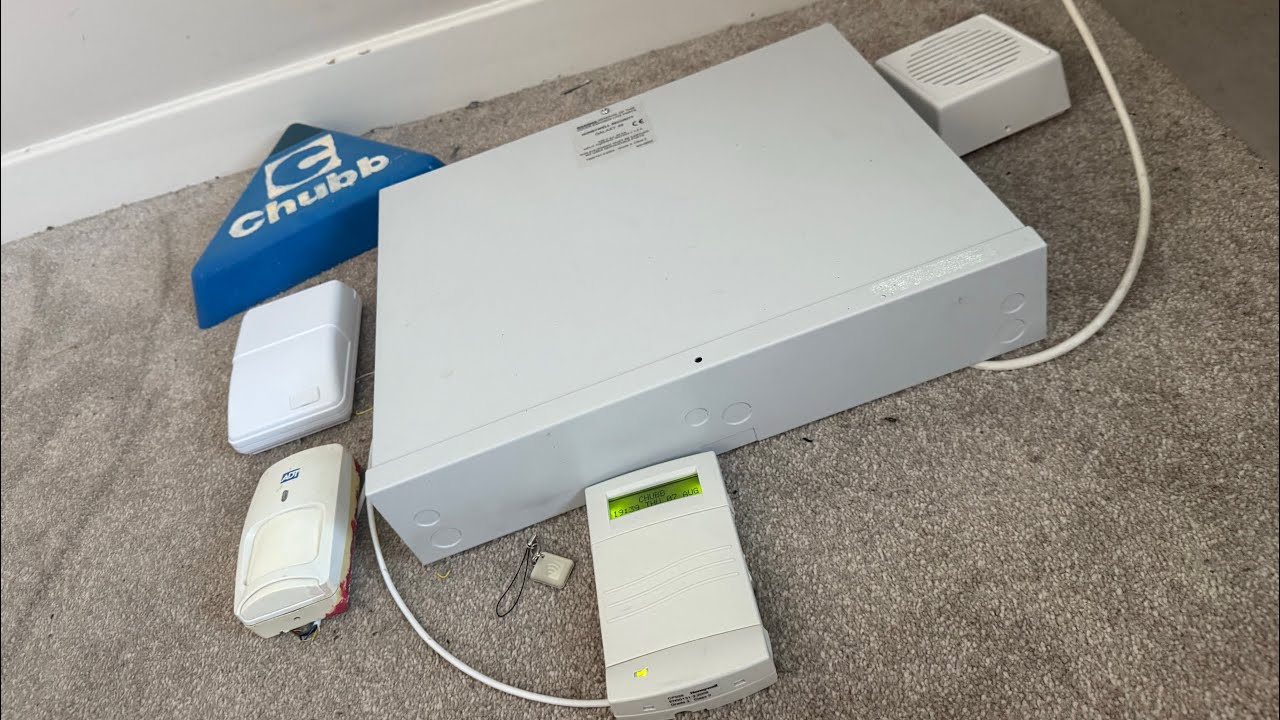 Honeywell Galaxy 48 Intruder Alarm System - YouTube
