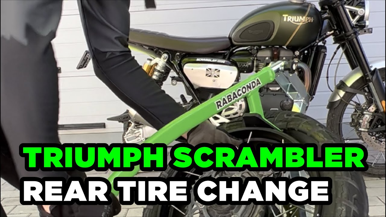 Does it Change Triumph Scrambler Rear Tire? Rabaconda Street Bike Tire ...