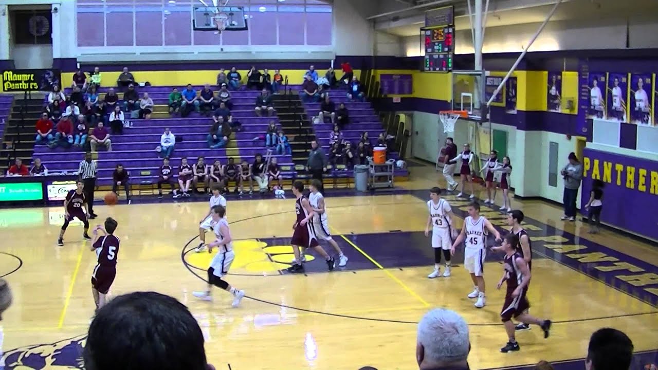 Maumee High School Boys Freshman Basketball VS Rossford (Part 2) - YouTube