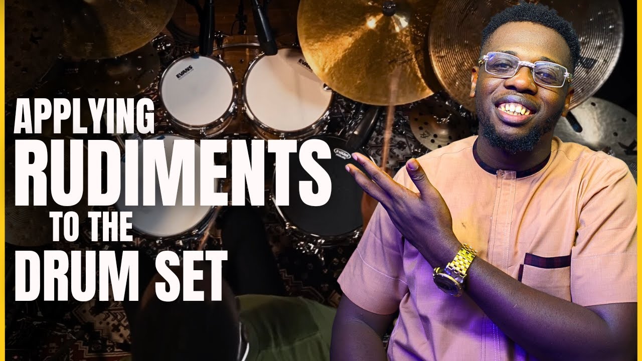 How I learnt to Apply Rudiments as Chops on the Drum Set - YouTube