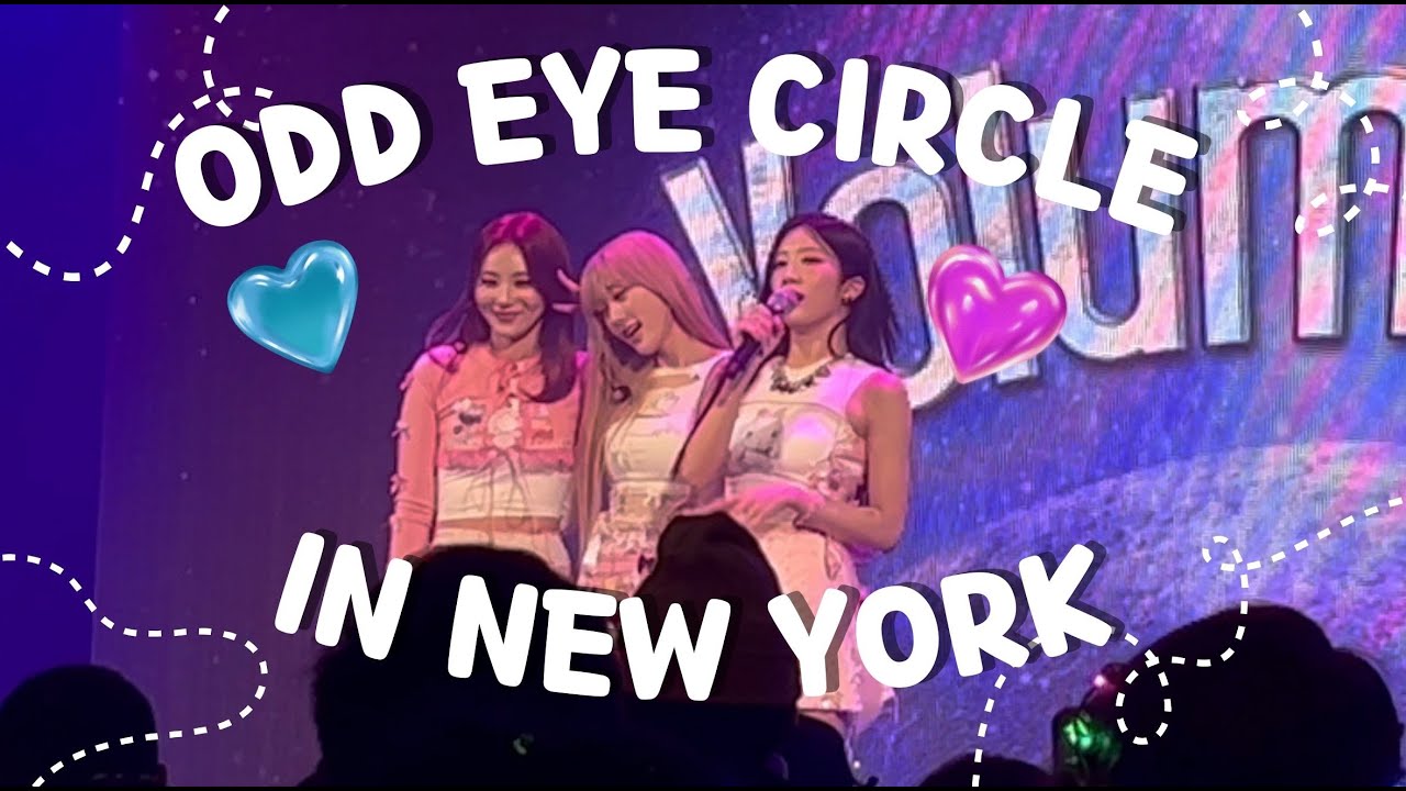 Odd Eye Circle NYC "Volume Up" Concert | Vlog ️💙💜 - YouTube