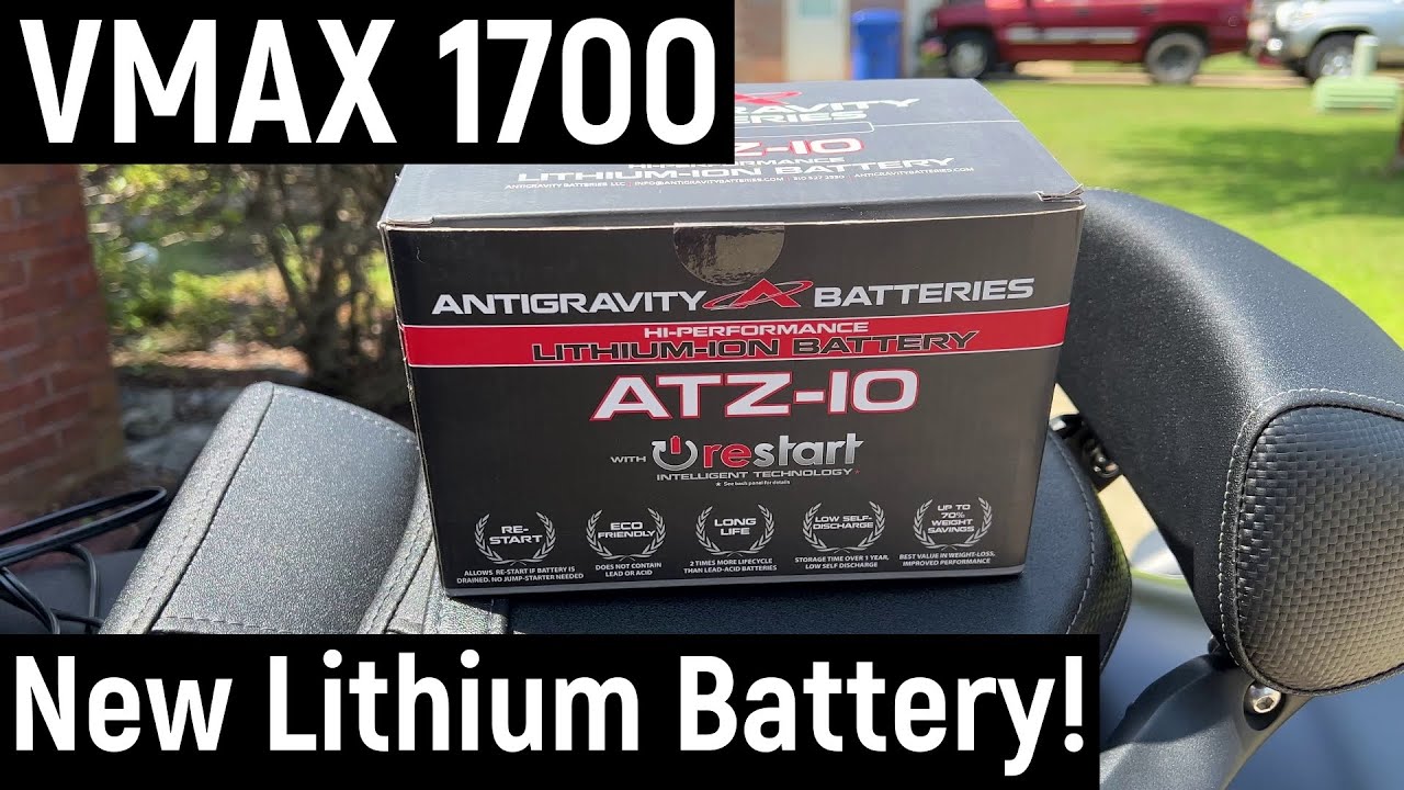 New Battery for VMAX 1700 - YouTube