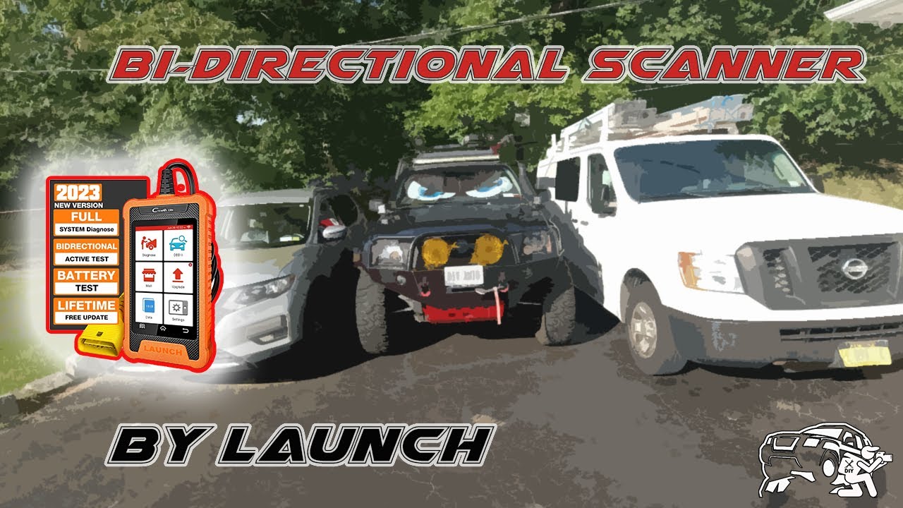 Trying Out First Time Bi-Directional Scanner 2023 Elite LAUNCH X431 ...