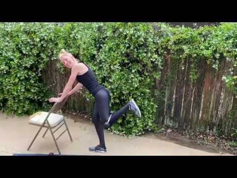 Low Impact Leg Work - YouTube