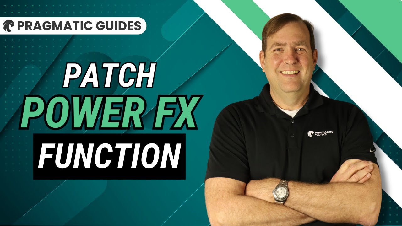 Power Apps Patch Power FX Tutorial - YouTube