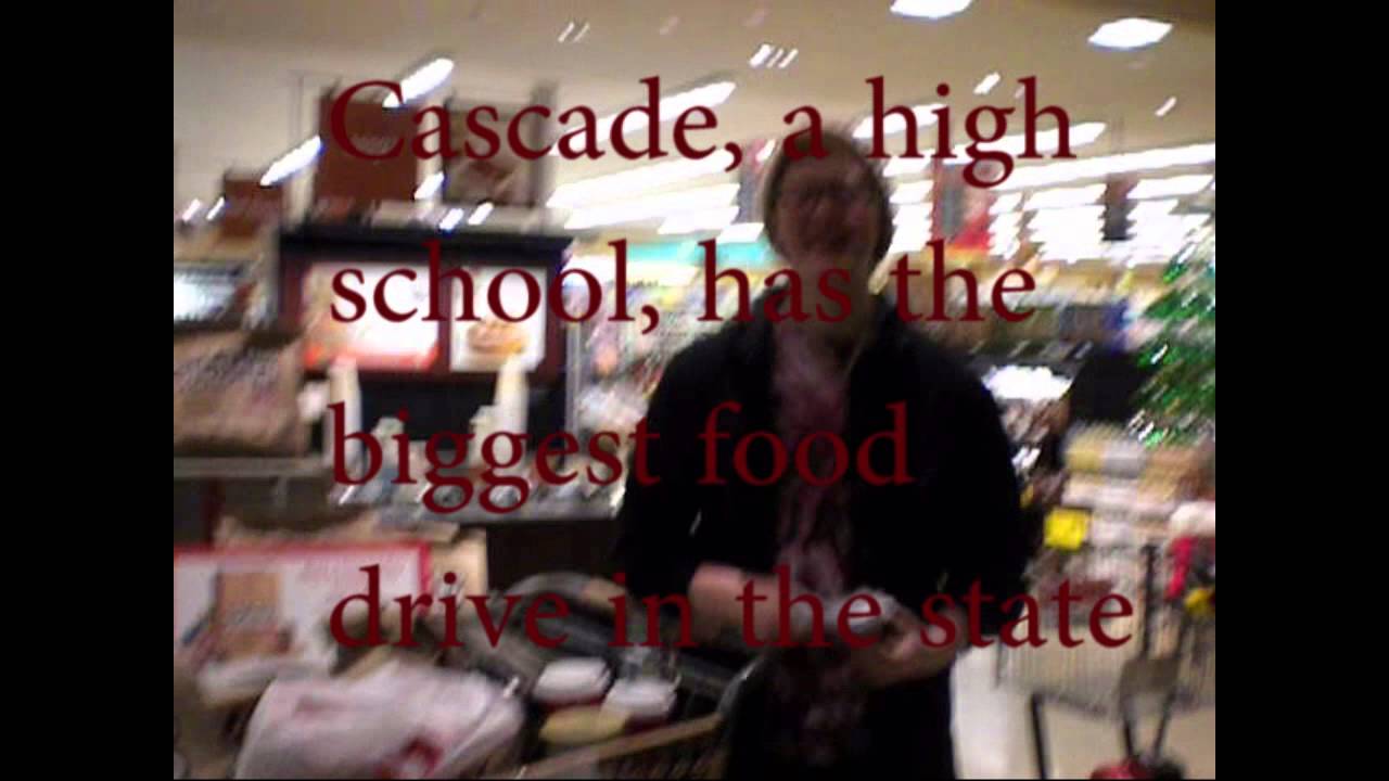 CHS Food Drive for Com312 - YouTube