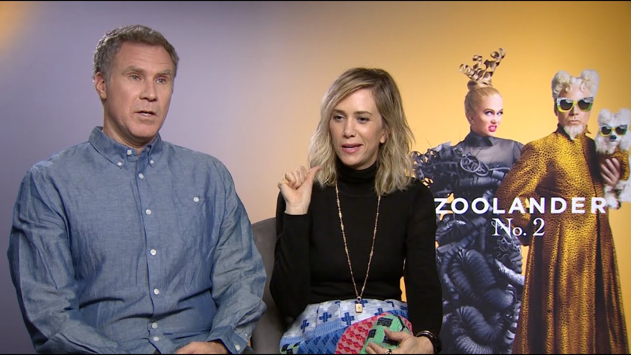 Kristen Wiig and Will Ferrell talk Sting's appearance in Zoolander 2 ...