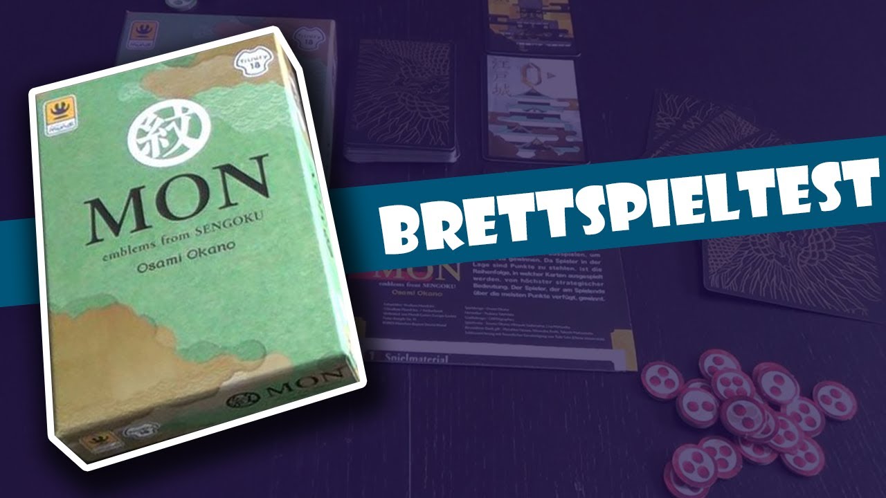 Mon: Emblems from Sengoku - Brettspieltest - YouTube