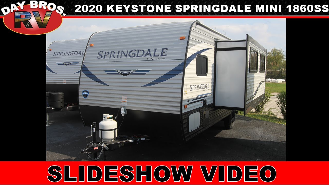 2020 Keystone Springdale Mini 1860SS RV Slideshow Video - YouTube