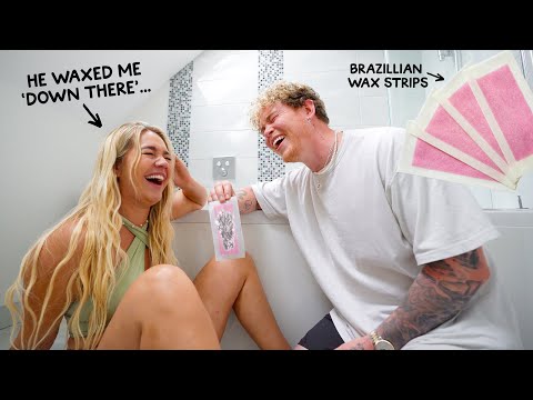 I Gave My Fiancé a BRAZILIAN WAX... *GONE WRONG*