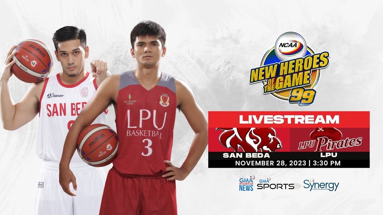 NCAA Season 99 | LPU vs. San Beda (Men's Basketball) | LIVESTREAM ...