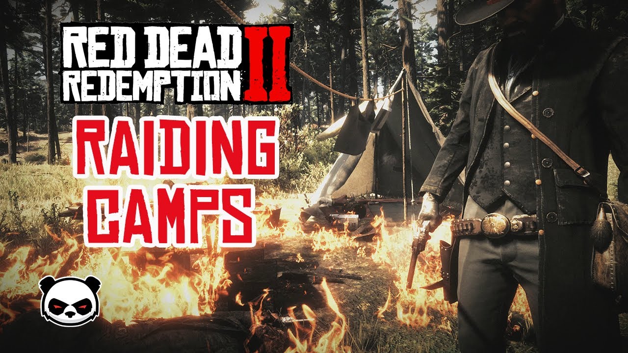 Red Dead Redemption 2 Raiding Camps - YouTube