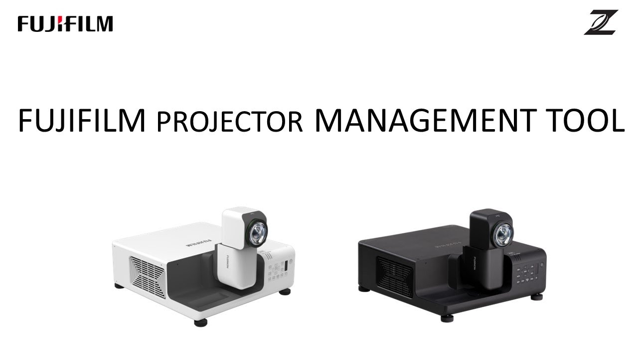 FUJIFILM PROJECTOR MANAGEMENT TOOL - YouTube