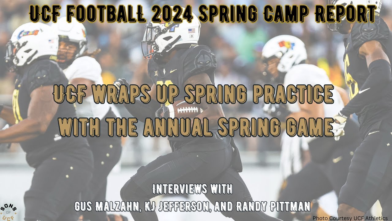 UCF Spring Football Camp Report: The Spring Game Recap - YouTube