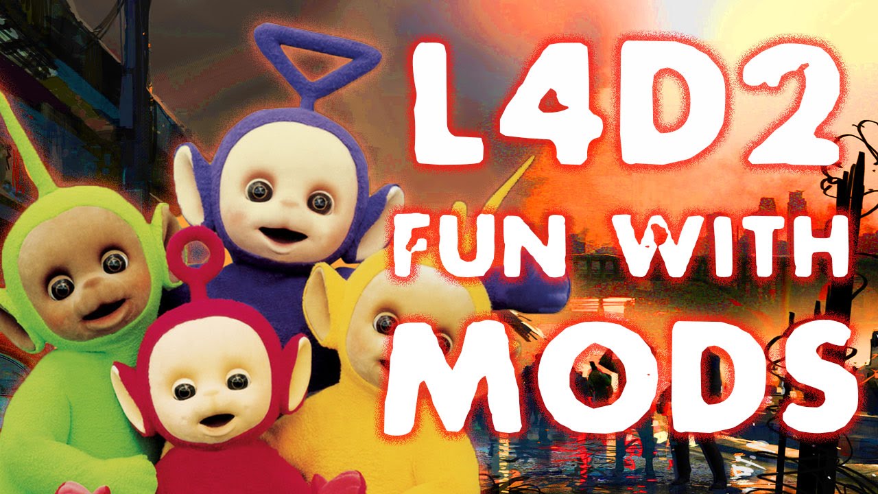 Left 4 Dead 2 - Teletubbies! - Fun with Mods! - Part 3 - YouTube