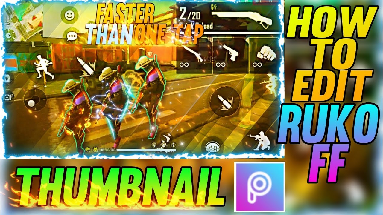 Ruko FF Edit ||Thumbnail editing Easy Step||New Trending ||. - YouTube