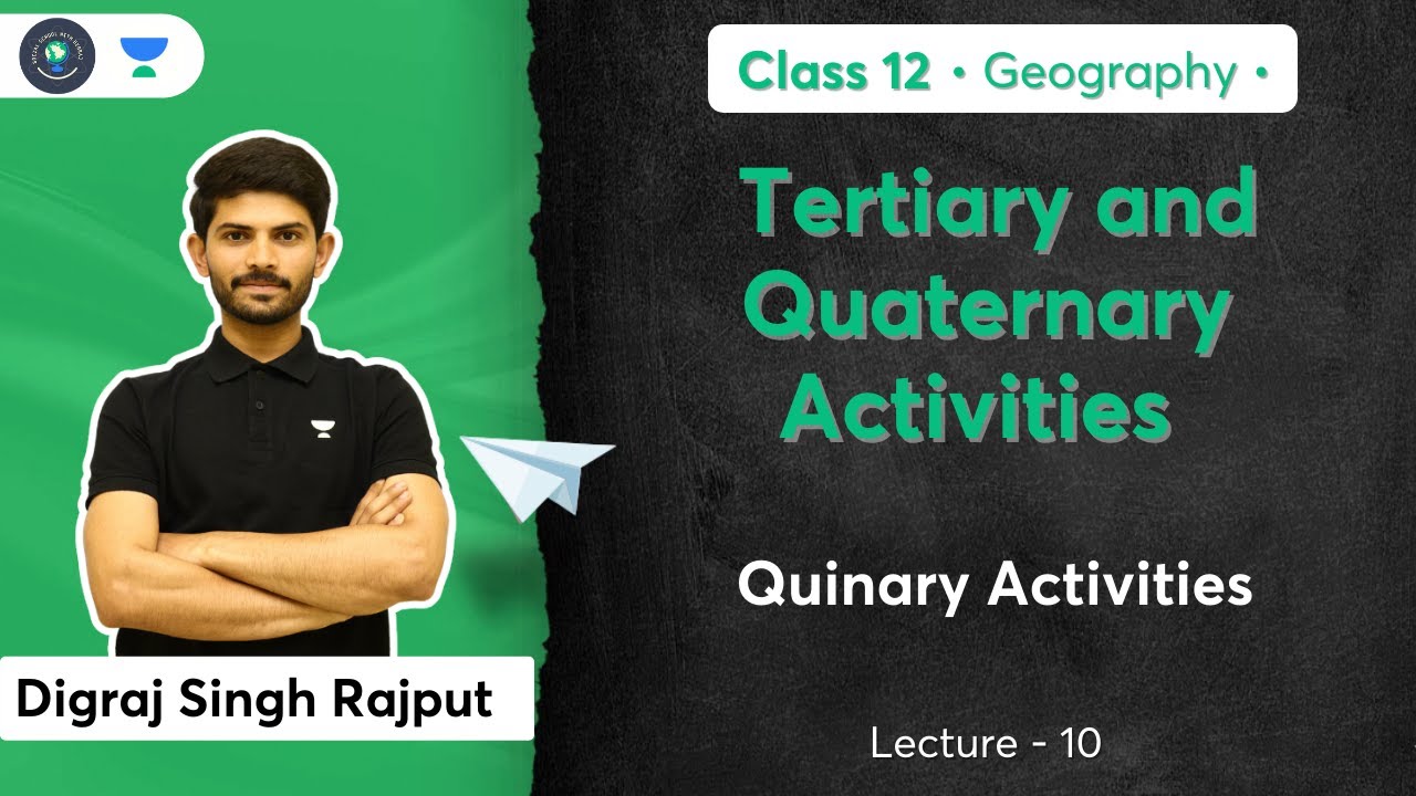 Class 12th - Tertiary and Quaternary Activities | Quinary Activities ...