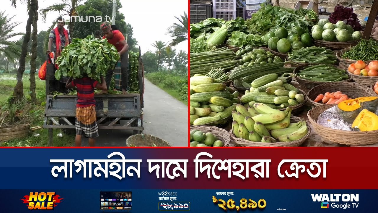 সবজির দামের উত্তাপে পুড়ছে ক্রেতা, লোকসানে ডুবছে উৎপাদকরা | Chuadanga ...