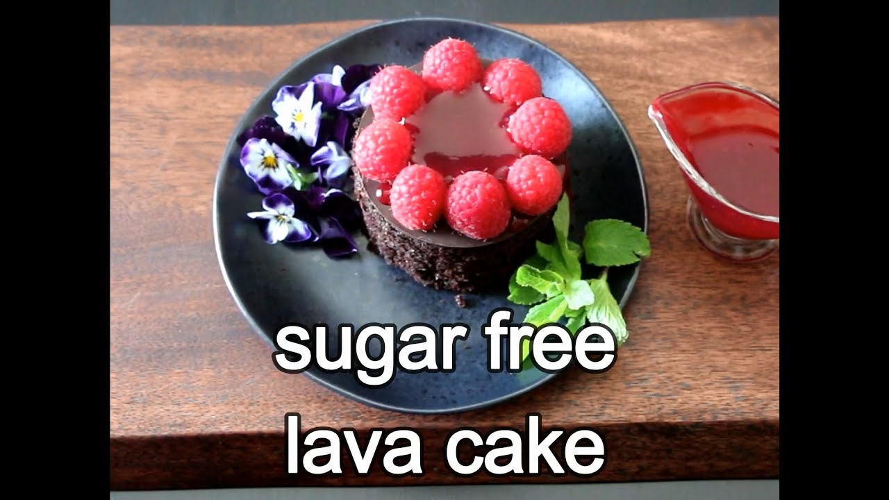 Sugar-Free Lava Cake (107 Calories !) - YouTube