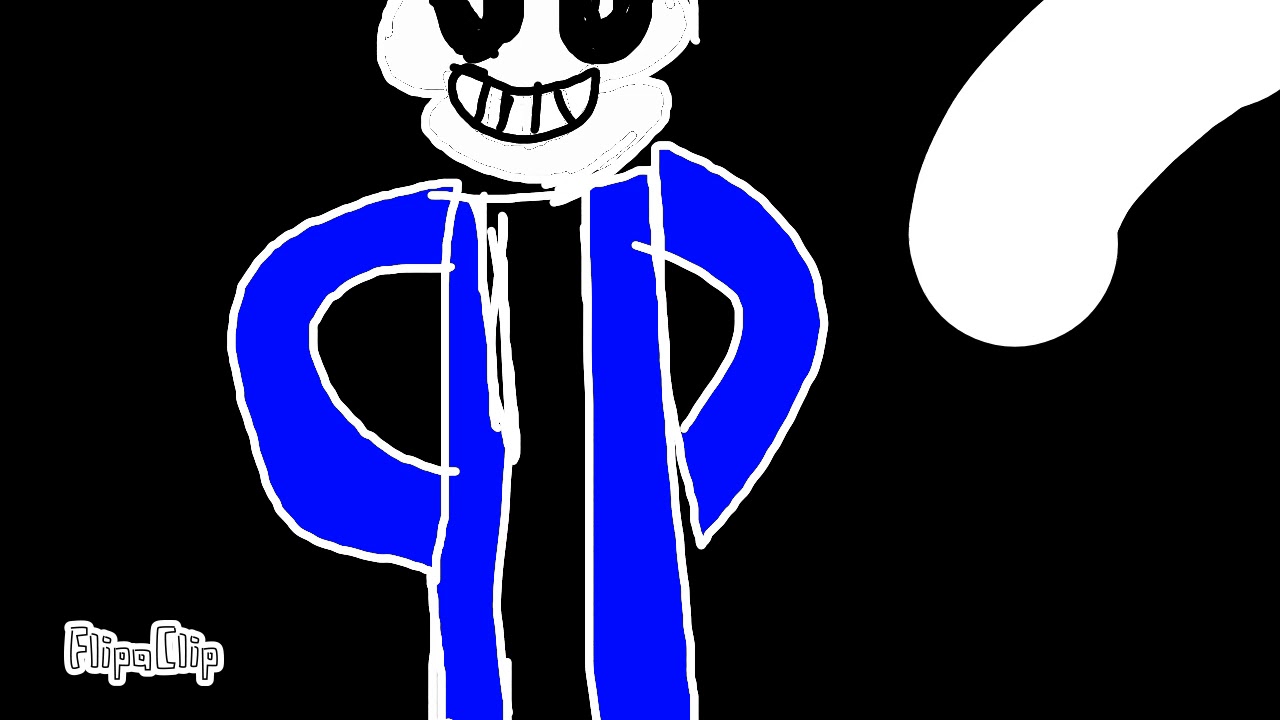 Sans is Alive#FlipaClip - YouTube
