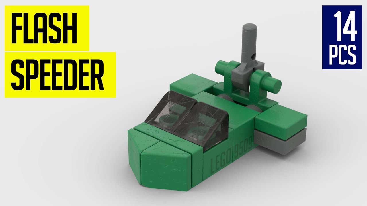 Flash Speeder :: Star Wars :: 14 Pieces :: LEGO 9509 :: [71] - YouTube