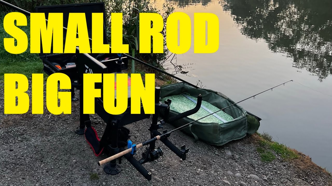 SMALL ROD = BIG FUN - Using the Nash Dwarf 6' rod 1lb Test Curve rod ...