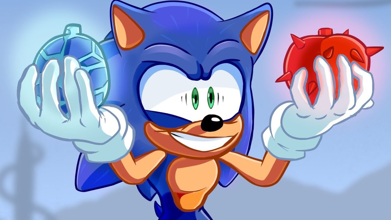 sonic being sonic (sonic Frontiers spoilers) - YouTube