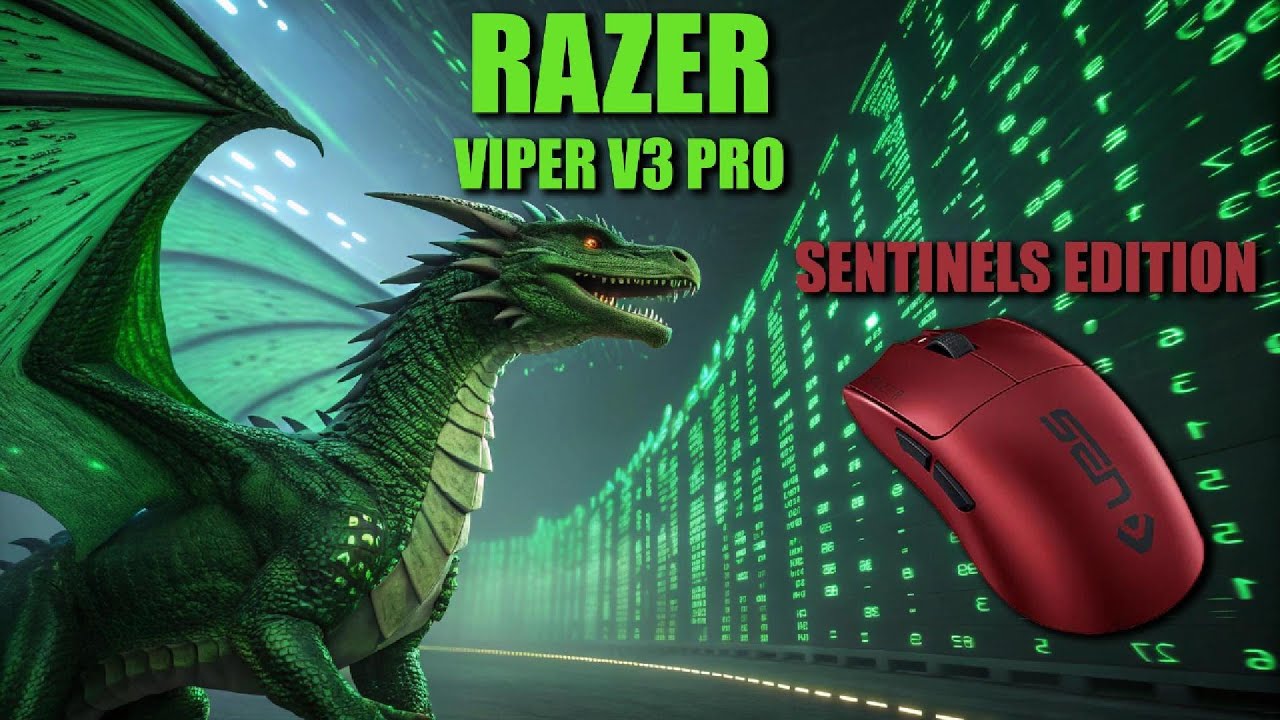 RAZER VIPER V3 PRO Sentinels Edition is the BEST Mouse of 2024! - YouTube