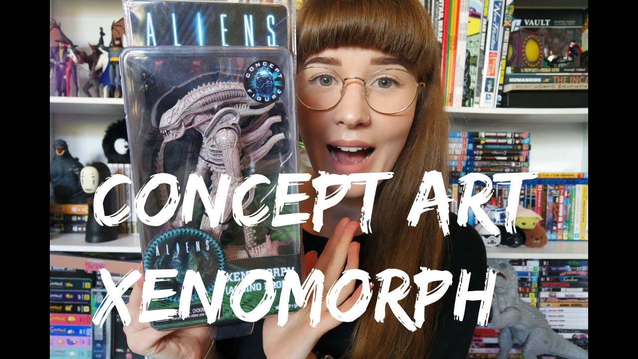 UNBOXING / NECA Concept Art Xenomorph. - YouTube