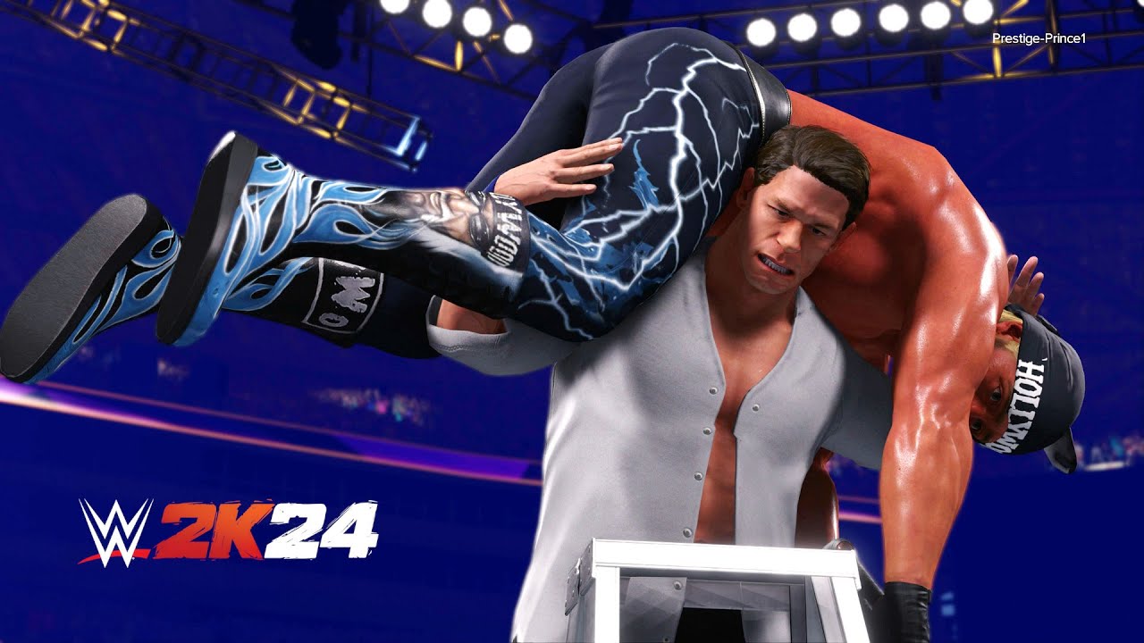 WWE 2K24 - John Cena AA Compilation! - YouTube
