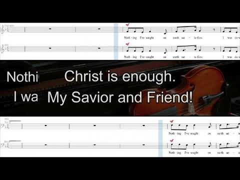 Christ is Sufficient - Instrumental Lyrics - YouTube