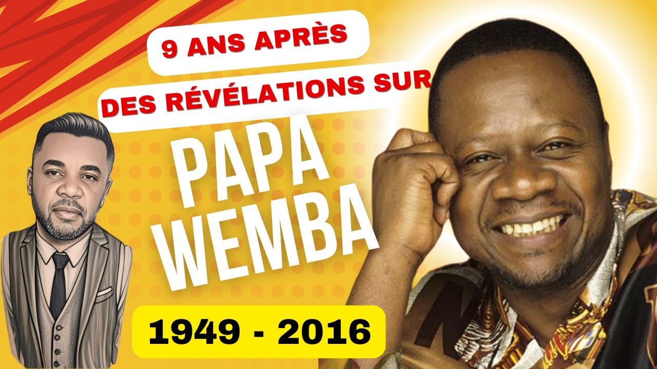 L'INCROYABLE HISTOIRE DE PAPA WEMBA, LE ROI DE LA RUMBA - YouTube